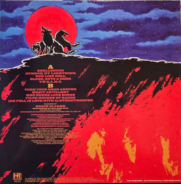 Buy Tank : Filth Hounds Of Hades (LP, Album, RE, RM + 10") Online for a ...